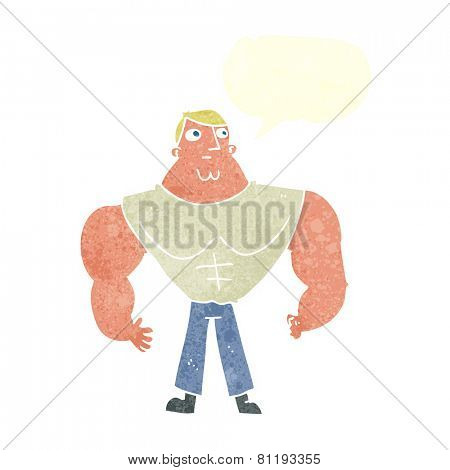 Cartoon Body Builder Vector & Photo (Free Trial) | Bigstock