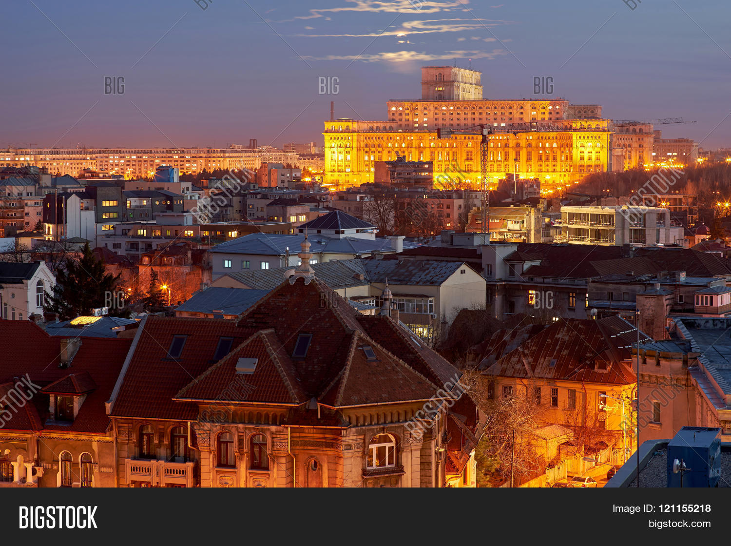 Bucharest Aerial View Image & Photo (Free Trial) | Bigstock