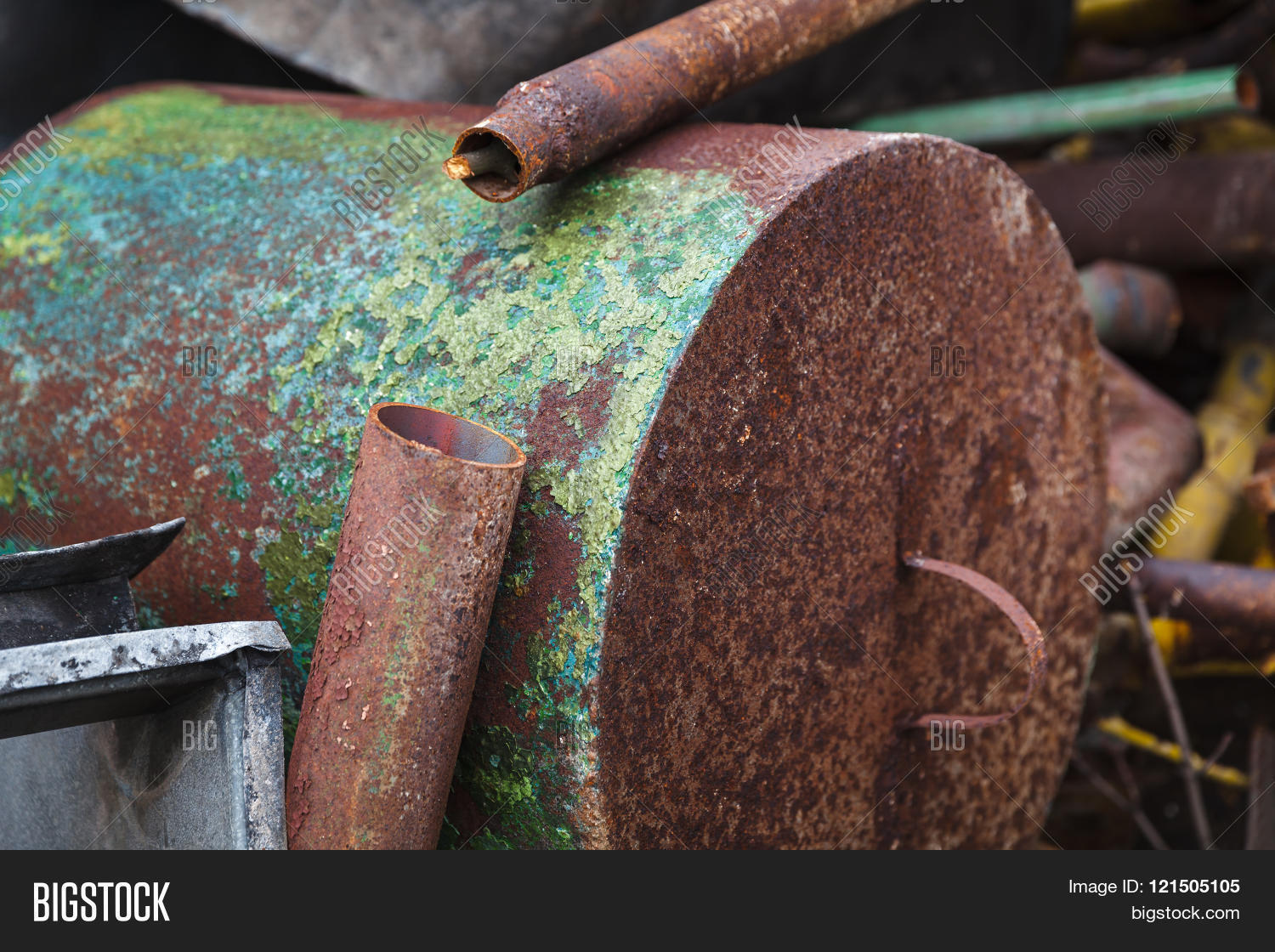 Old Rusty Scrap Metal Image & Photo (Free Trial) | Bigstock