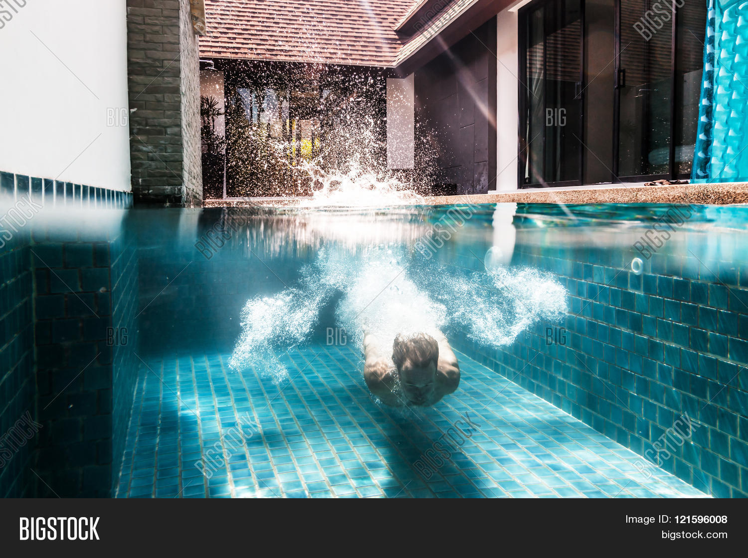 Human Swimming Pool Image & Photo (Free Trial) | Bigstock
