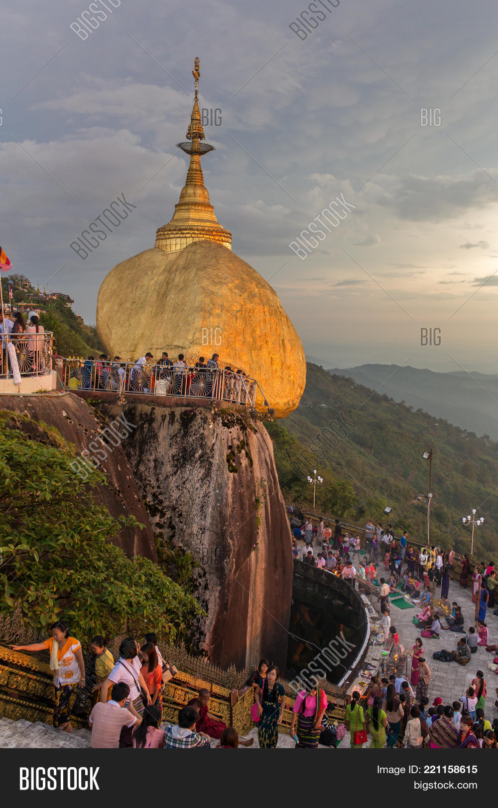 Kyaikhtiyo, Burma - Image & Photo (Free Trial) | Bigstock