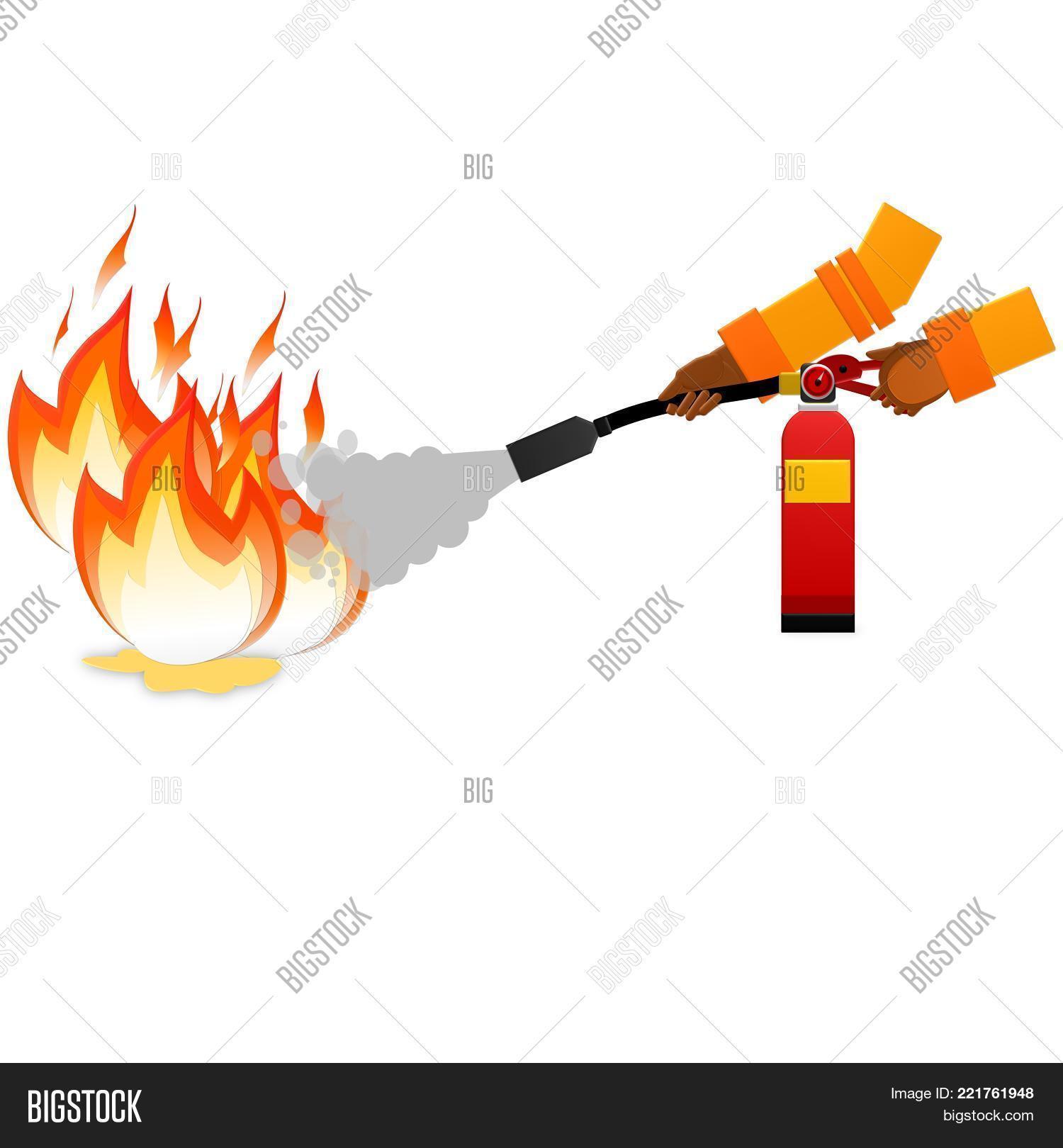 Extinguish Fire. Image & Photo (Free Trial) | Bigstock