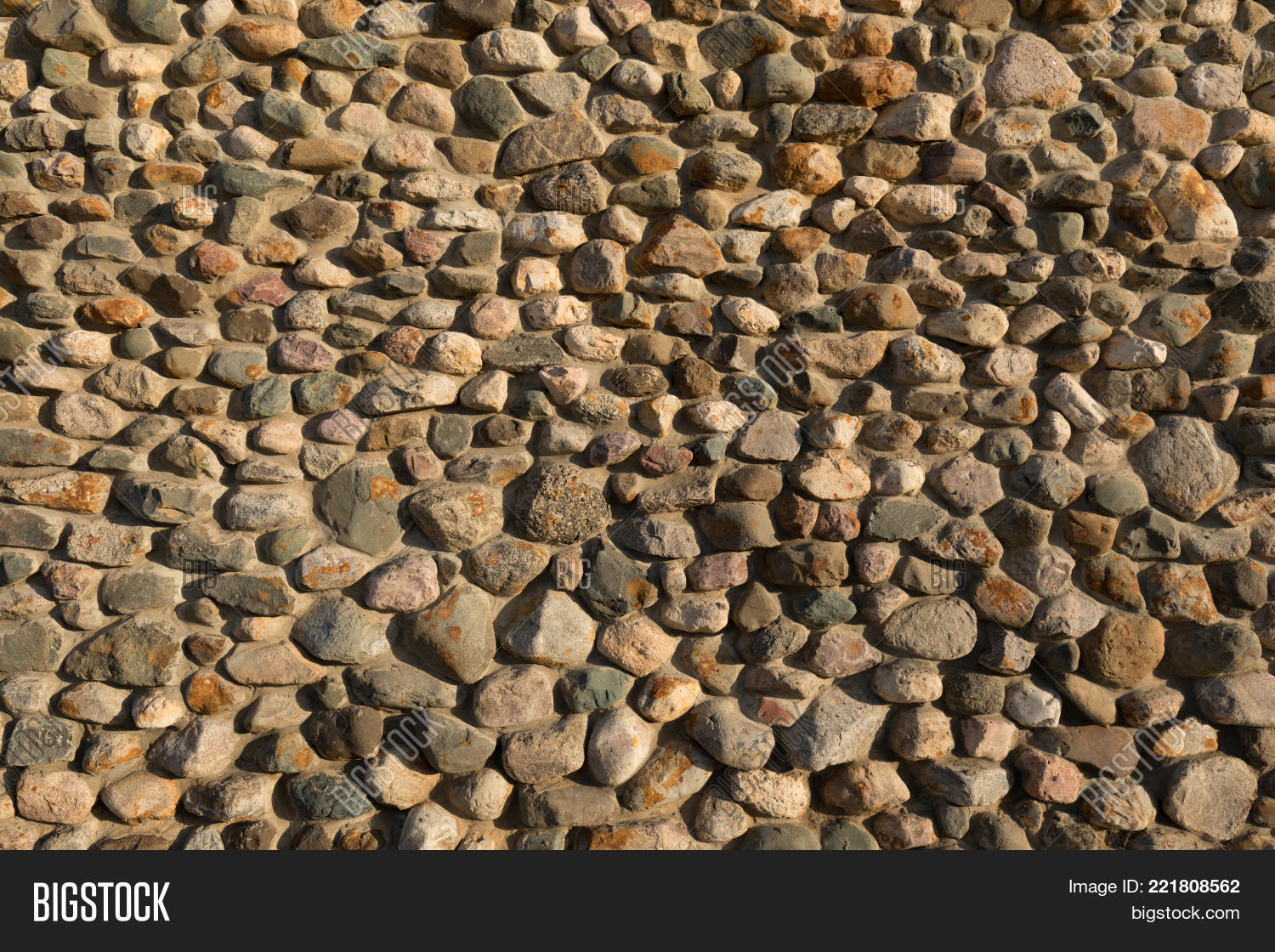 Round Cobblestone Texture Seamless