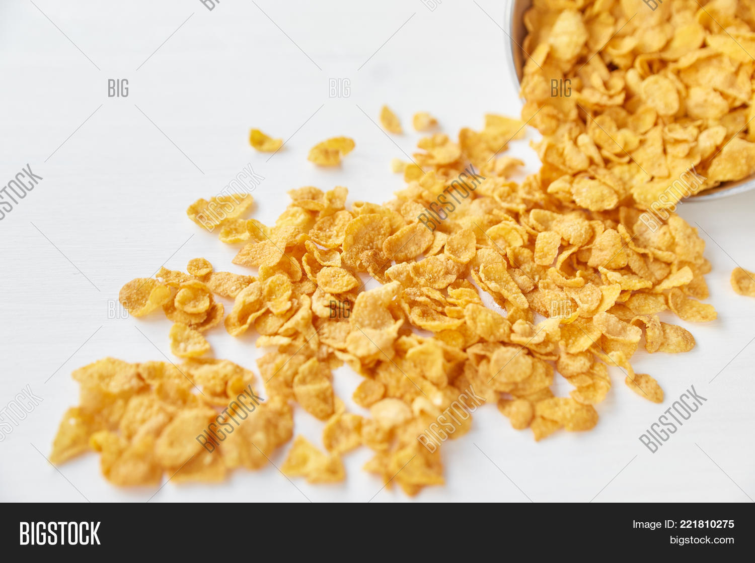 Cornflakes Scattered Image & Photo (Free Trial) | Bigstock