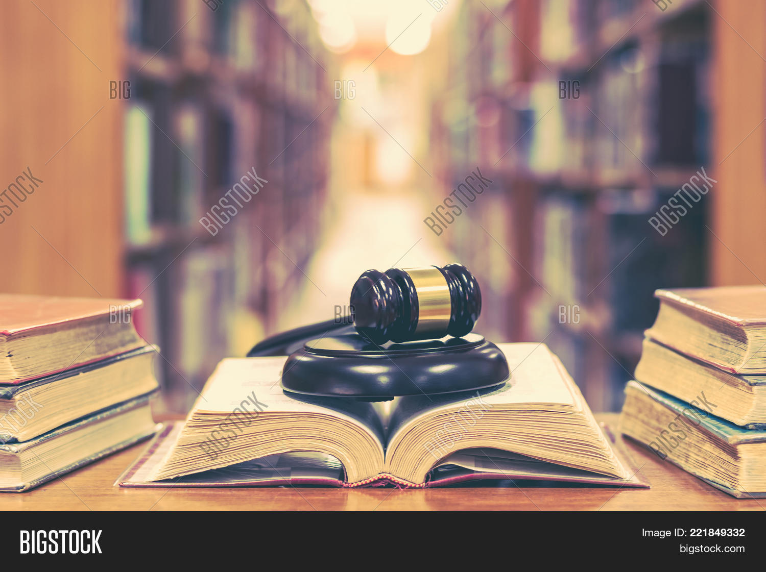 Old Book Library Judge Image & Photo (Free Trial) | Bigstock