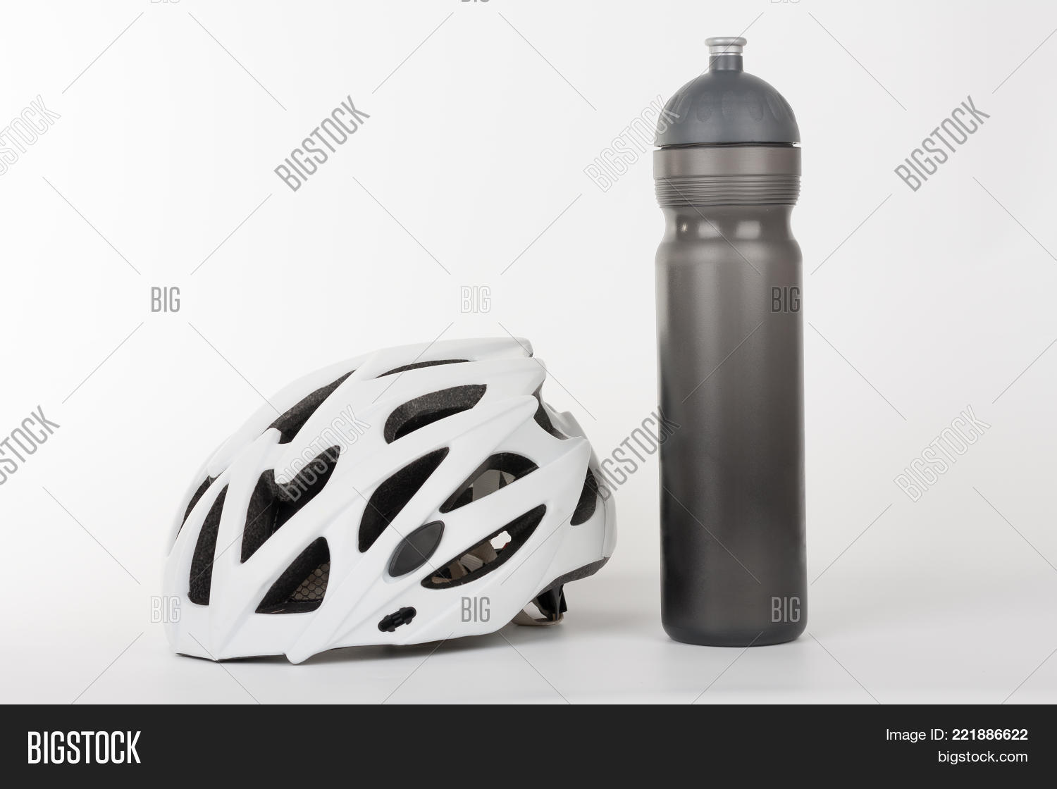 White Bicycle Helmet, Image & Photo (Free Trial) | Bigstock