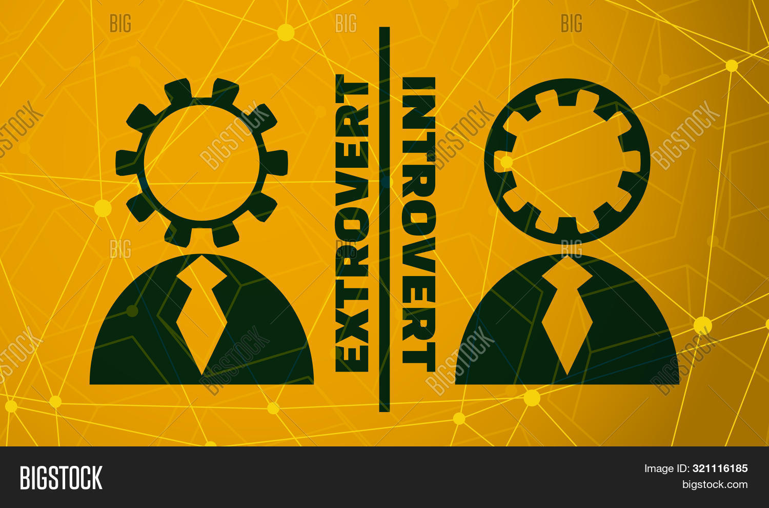 Extrovert Vs Introvert Image & Photo (Free Trial) | Bigstock