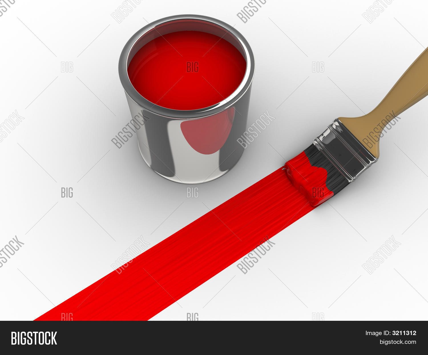 Red Paint Image & Photo (Free Trial) | Bigstock