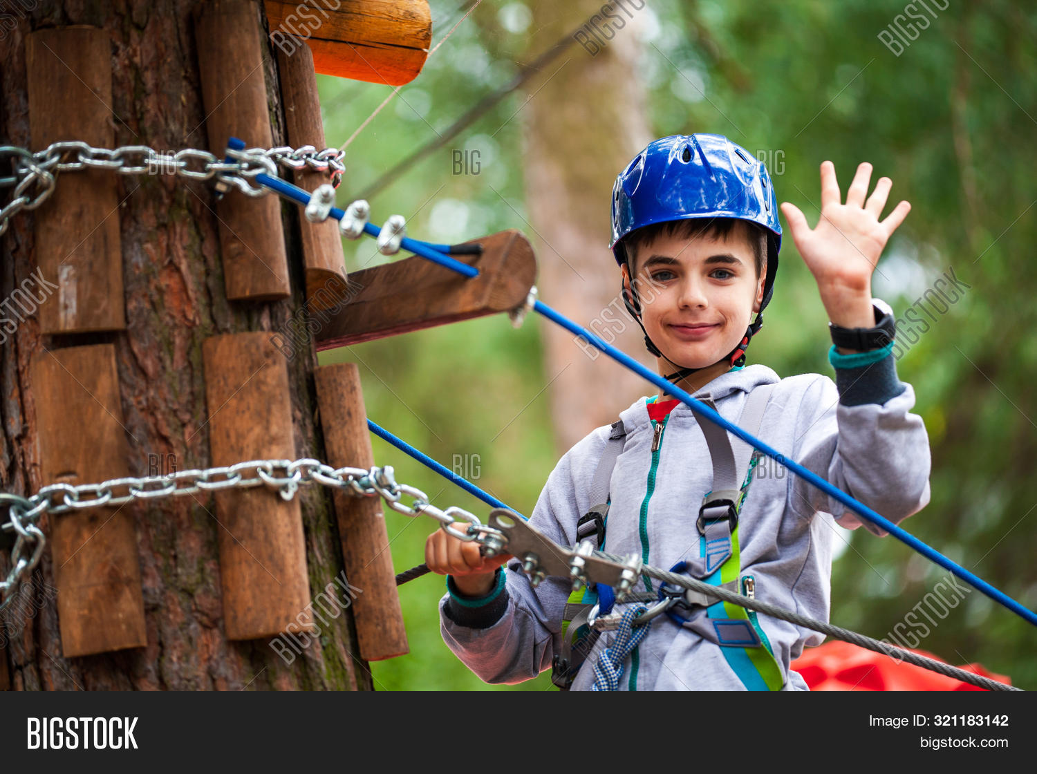 Young Boy Climbing Image & Photo (Free Trial) | Bigstock
