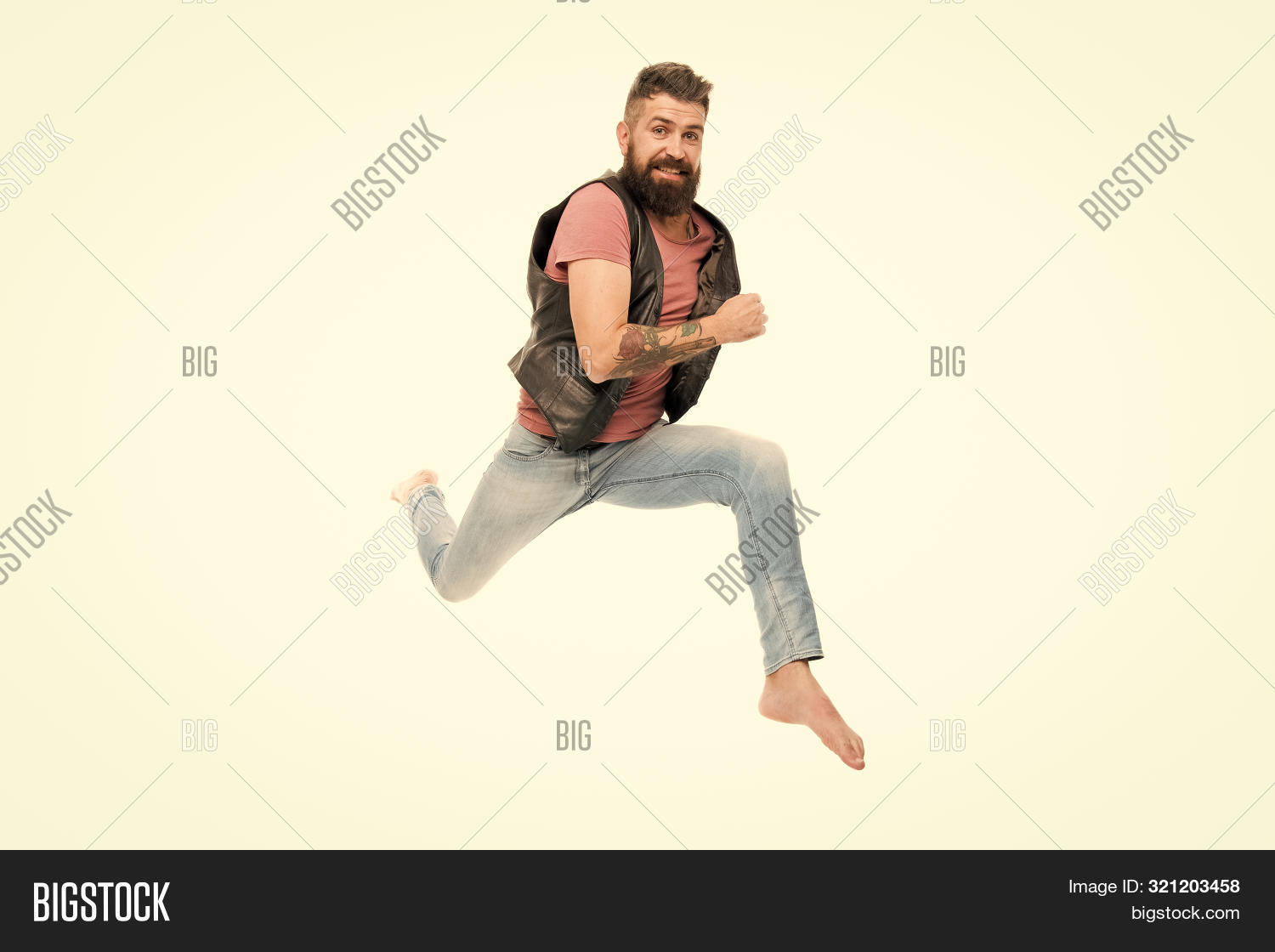 Hurry . Guy Happy Image & Photo (Free Trial) | Bigstock