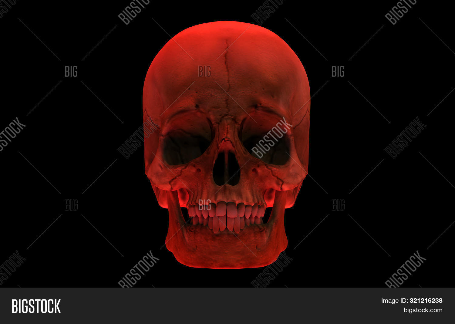 3d Rendering. Red Image & Photo (Free Trial) | Bigstock