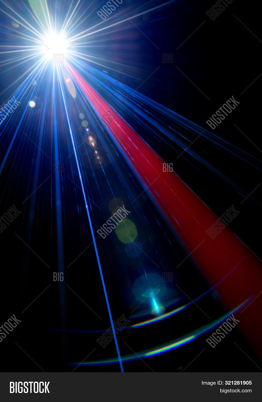 Red Blue Stage Light Image & Photo (Free Trial) | Bigstock