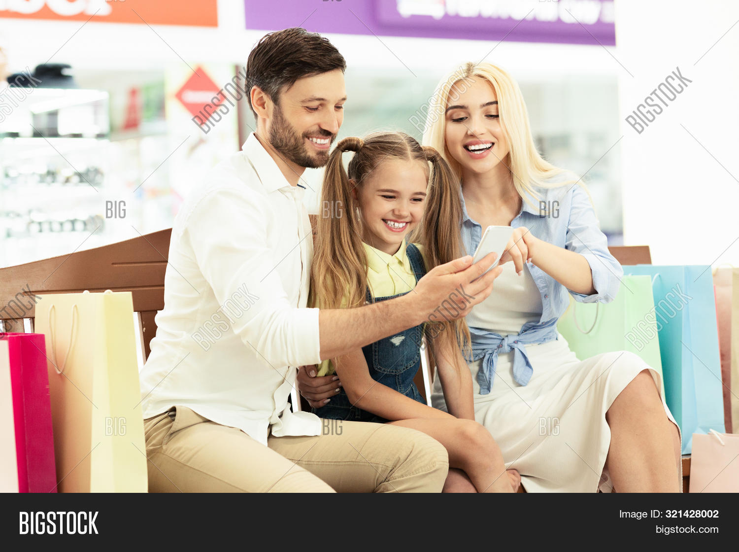 Shopping Time. Happy Image & Photo (Free Trial) | Bigstock