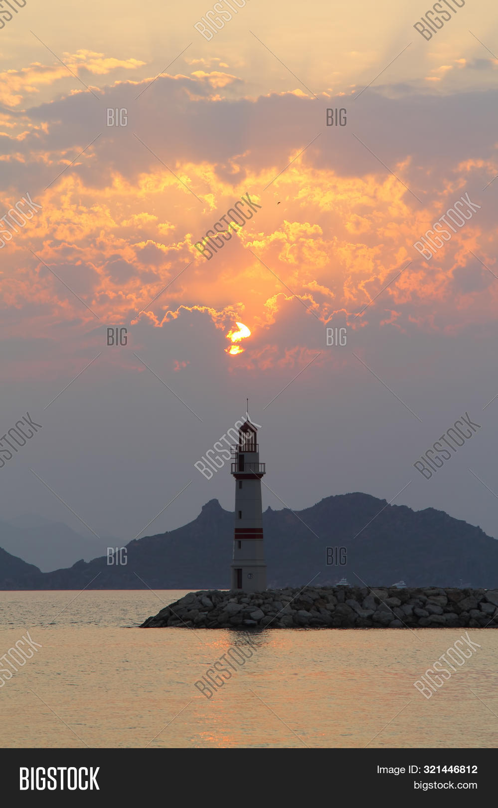Seascape Sunset. Image & Photo (Free Trial) | Bigstock