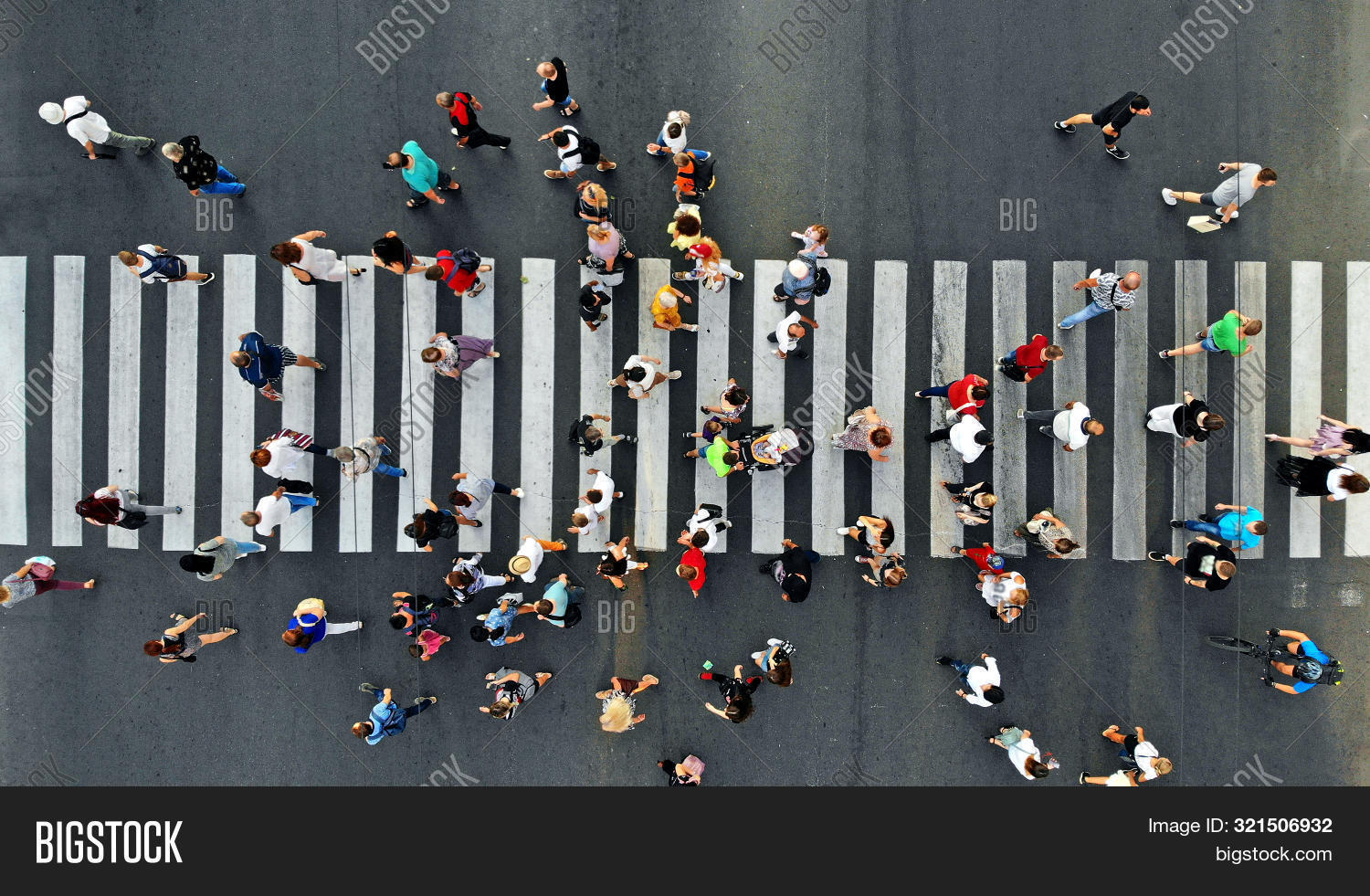 Aerial. People Crowd Image & Photo (Free Trial) | Bigstock