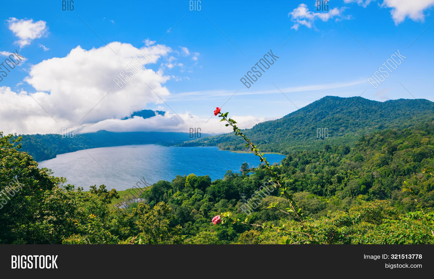Beautiful View Danau Image & Photo (Free Trial) | Bigstock