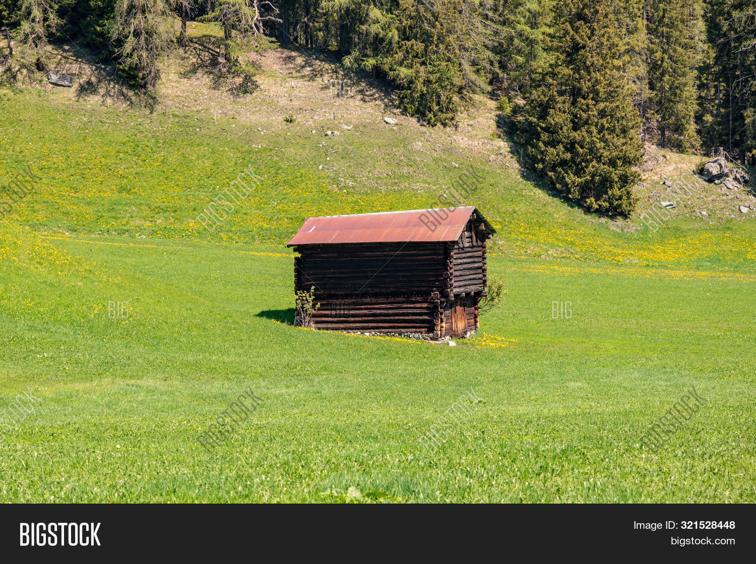 View Old Wooden Hut, Image & Photo (Free Trial) | Bigstock