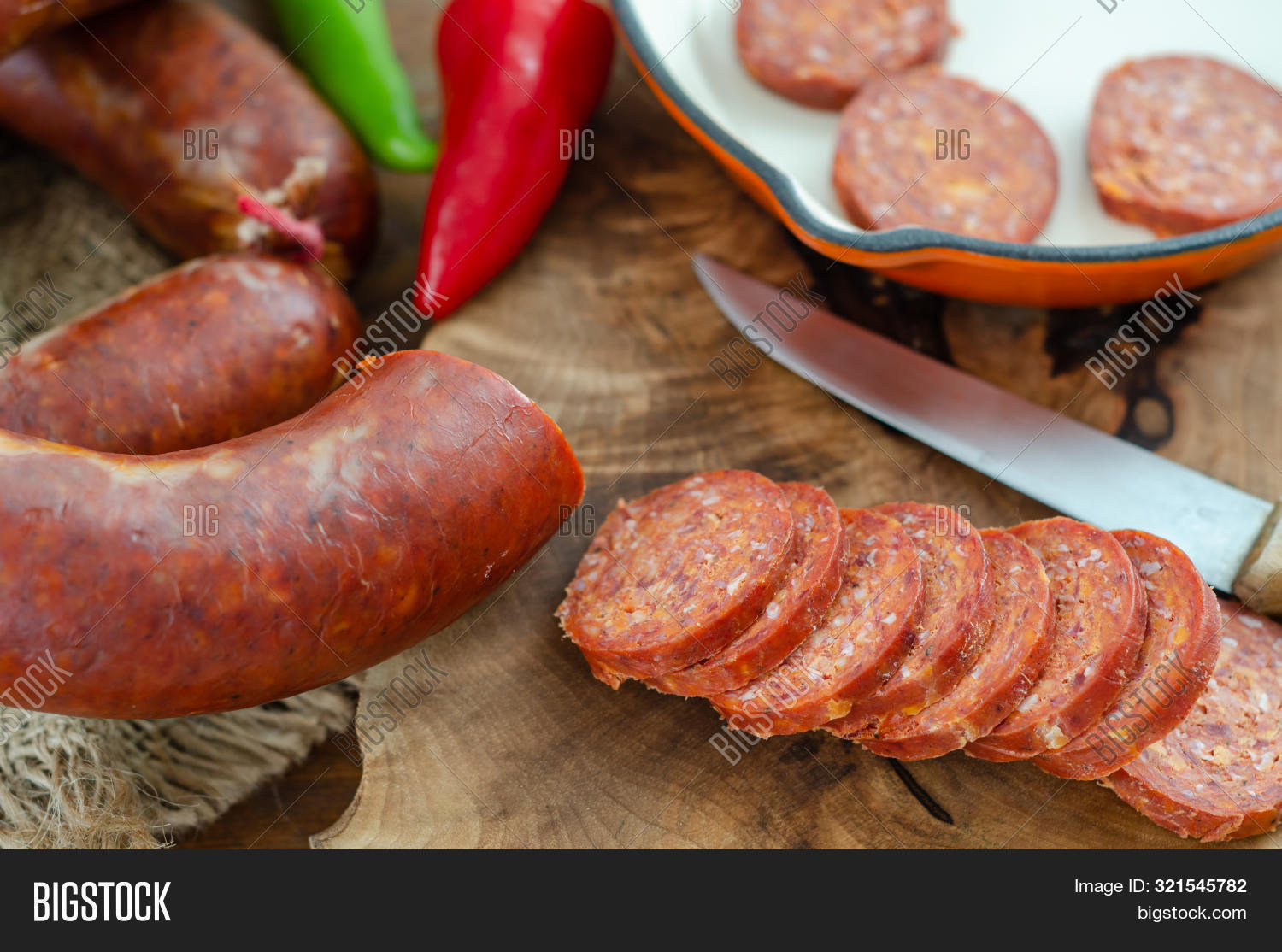 Turkish Sausage Sucuk Image & Photo (Free Trial) | Bigstock