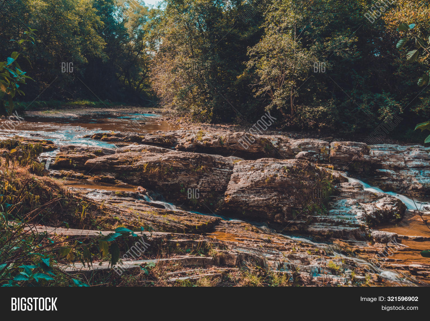 Strong Water Stream Image & Photo (Free Trial) | Bigstock
