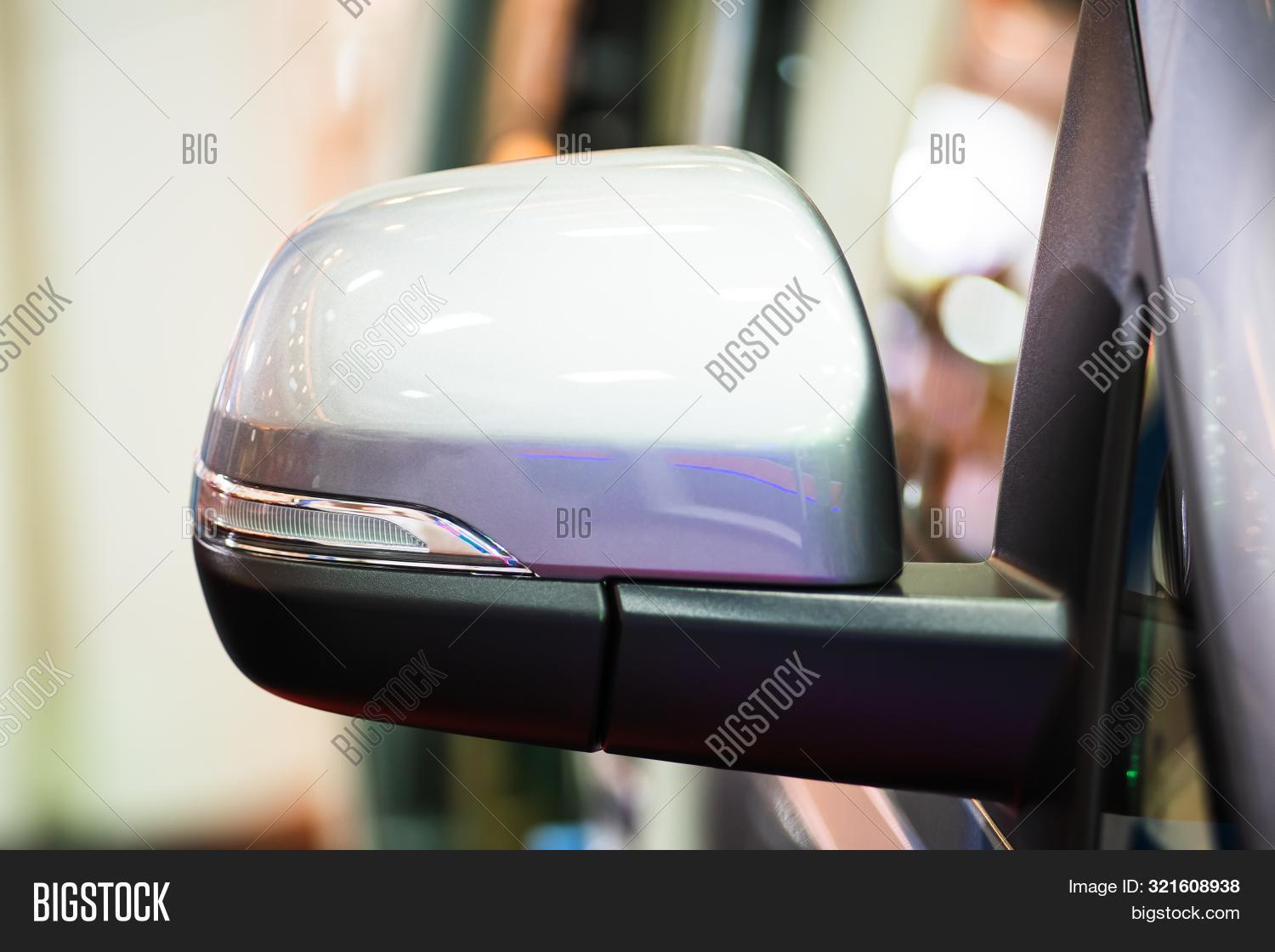Side Car Mirror Close Image & Photo (Free Trial) | Bigstock