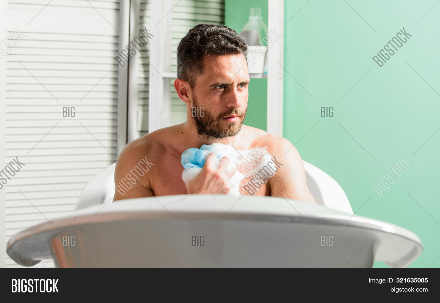 Man Washing Torso Image & Photo (Free Trial) | Bigstock