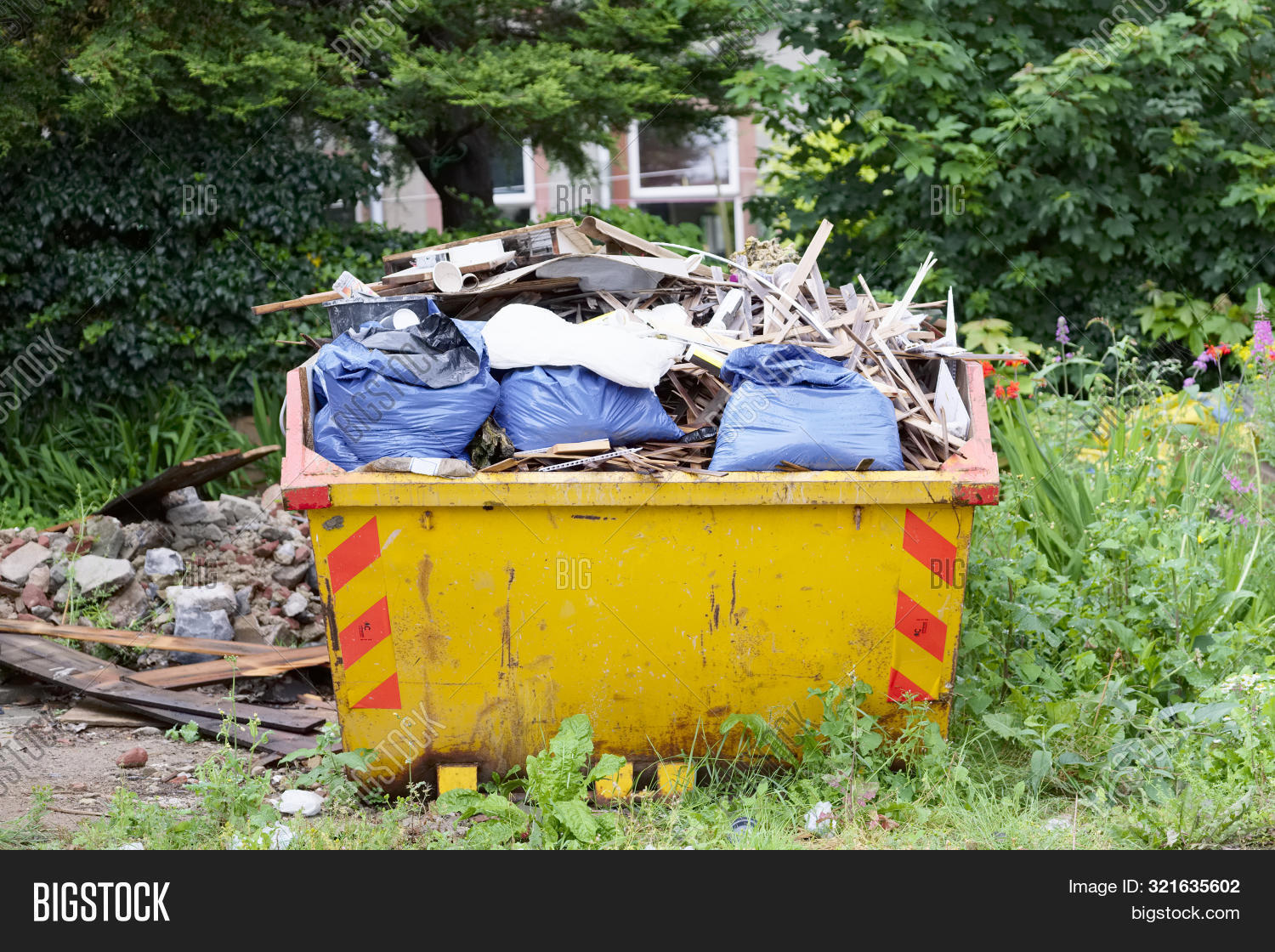 Yellow Skip Image & Photo (Free Trial) | Bigstock