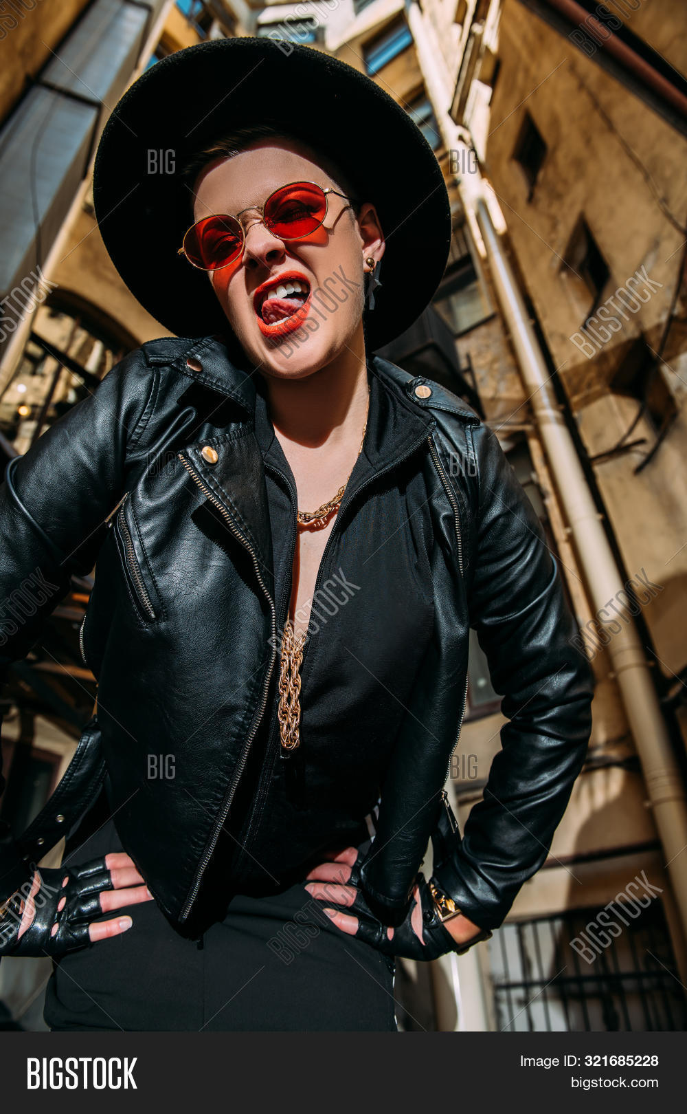 Portrait Stylish Punk Image & Photo (Free Trial) | Bigstock