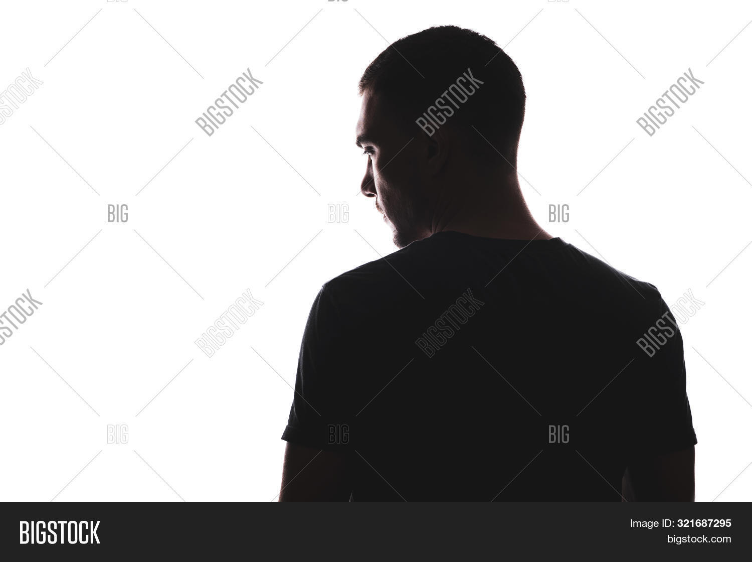 Silhouette Portrait Image & Photo (Free Trial) | Bigstock