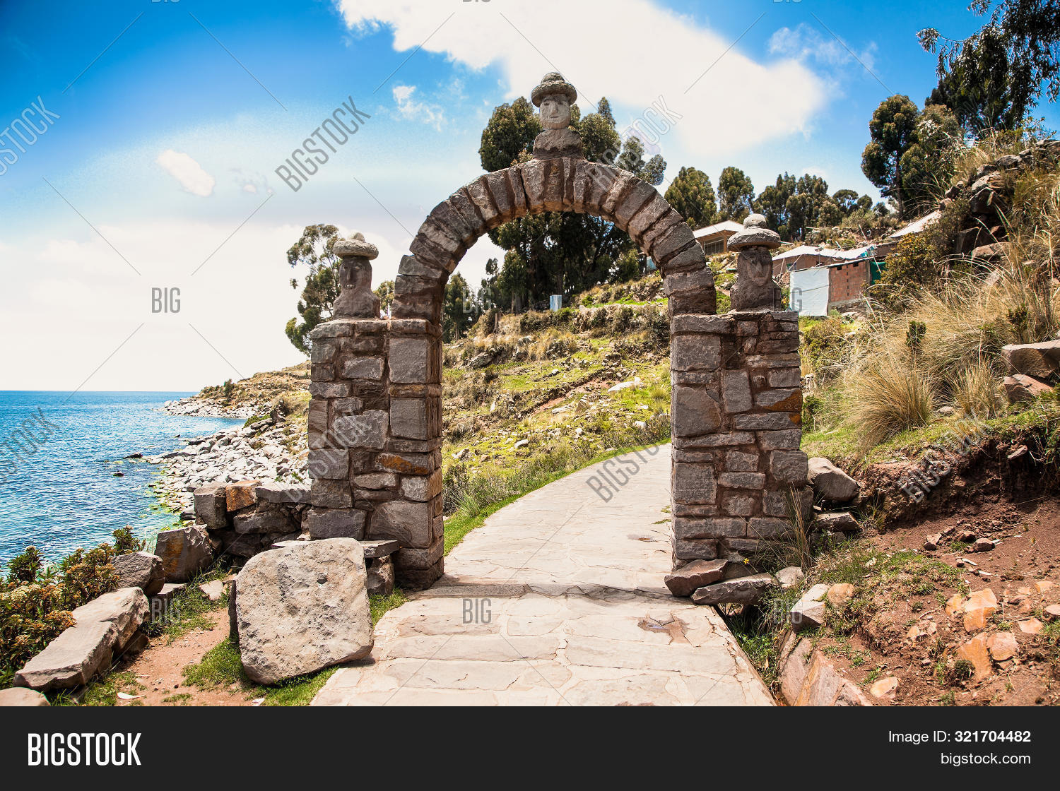 Stone Arch Village On Image & Photo (Free Trial) | Bigstock