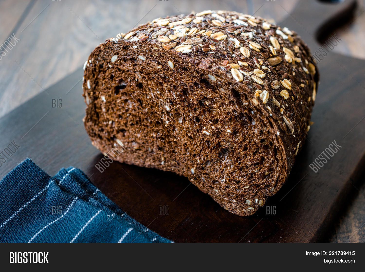 Malt Bread Slices Oat Image & Photo (Free Trial) | Bigstock