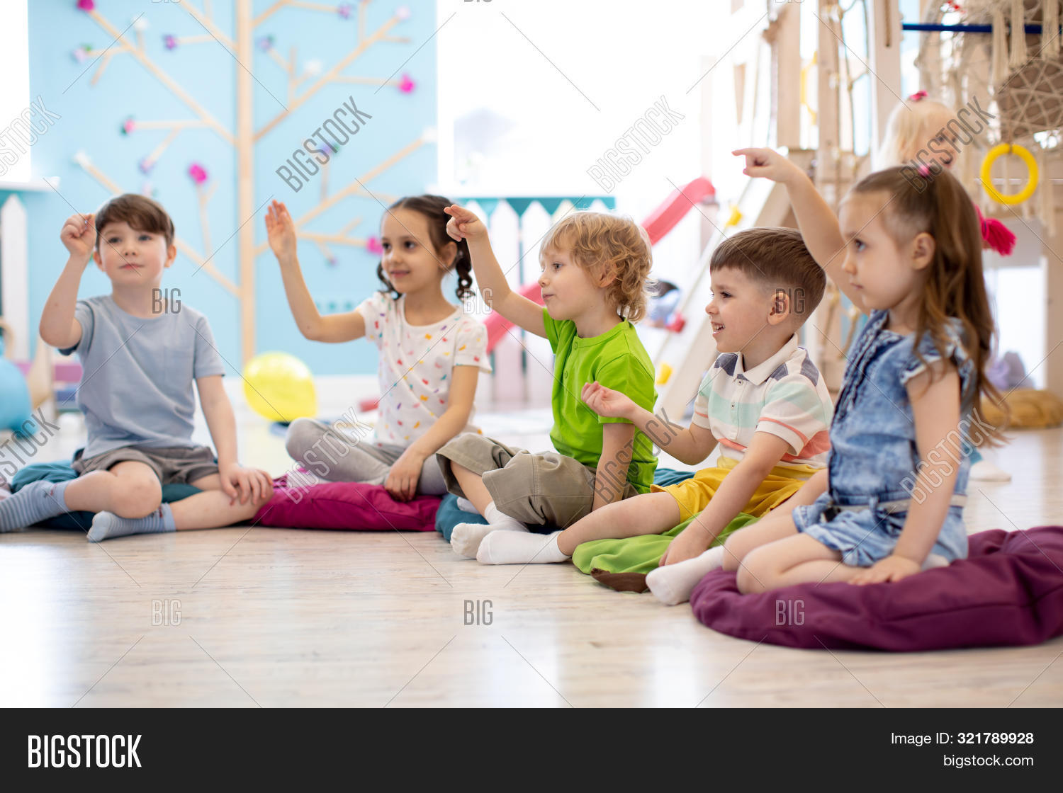 Preschool Children Image & Photo (Free Trial) | Bigstock