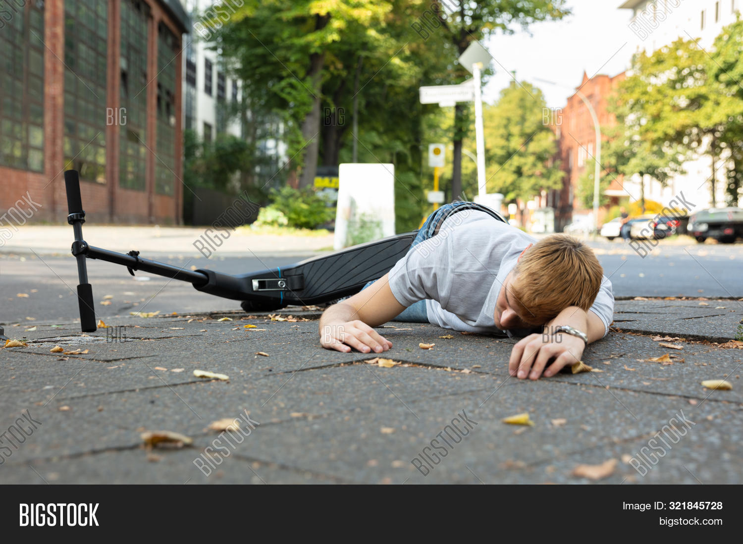 Unconscious Man Lying Image & Photo (Free Trial) | Bigstock