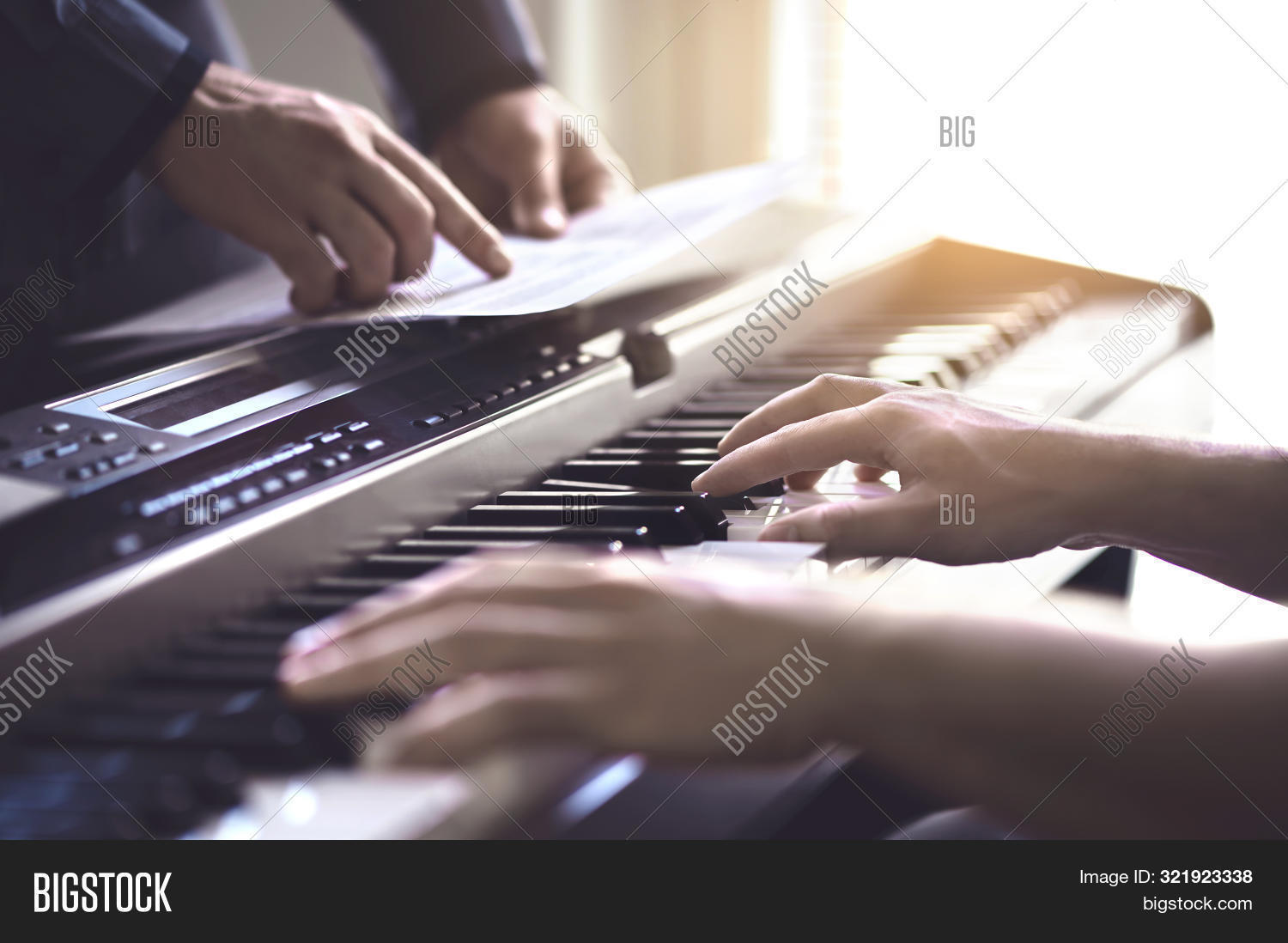 Piano Teacher Student Image & Photo (Free Trial) | Bigstock