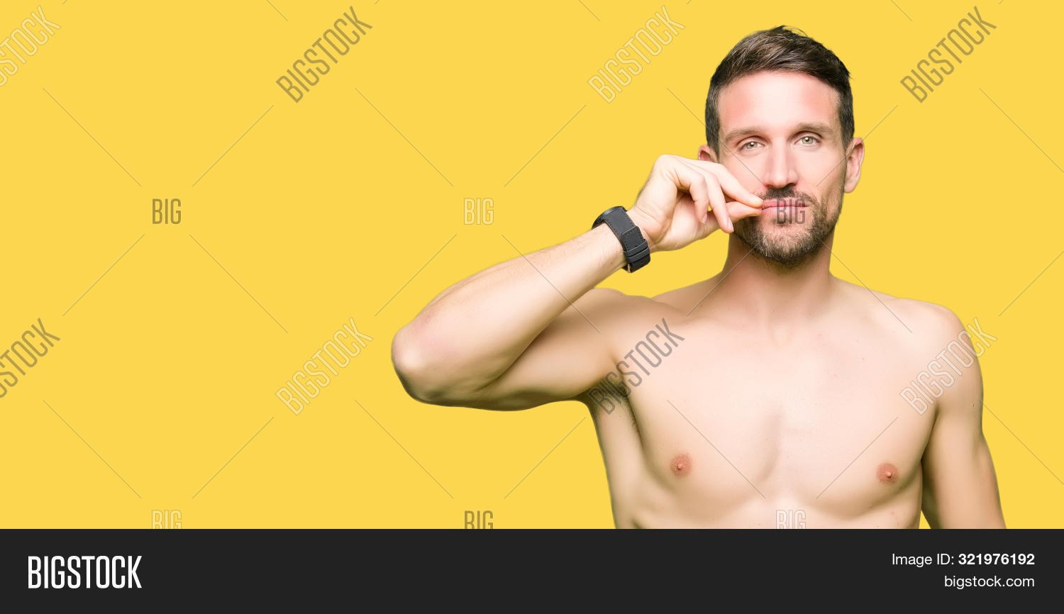 Handsome Shirtless Man Image & Photo (Free Trial) | Bigstock