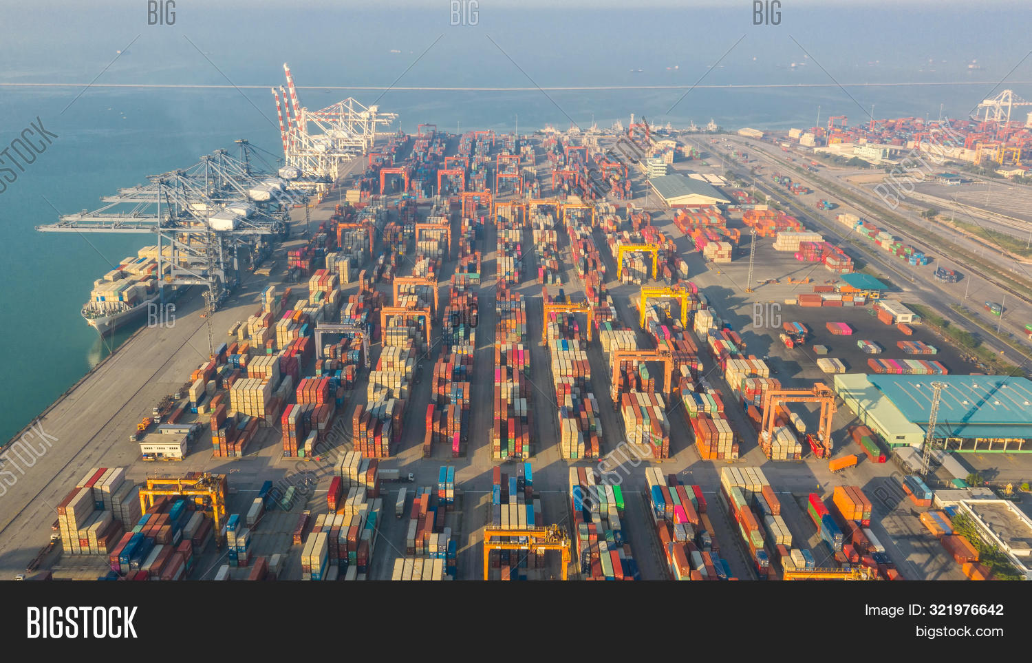 Container Ship Export Image & Photo (Free Trial) | Bigstock