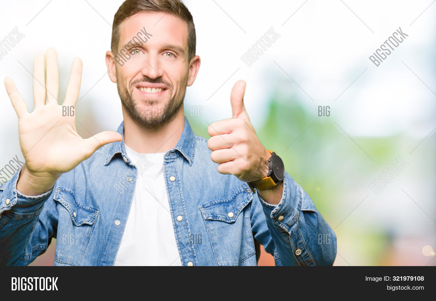 Handsome Man Blue Eyes Image & Photo (Free Trial) | Bigstock
