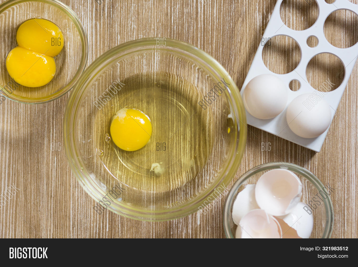 Raw Chicken Yolks Image & Photo (Free Trial) | Bigstock