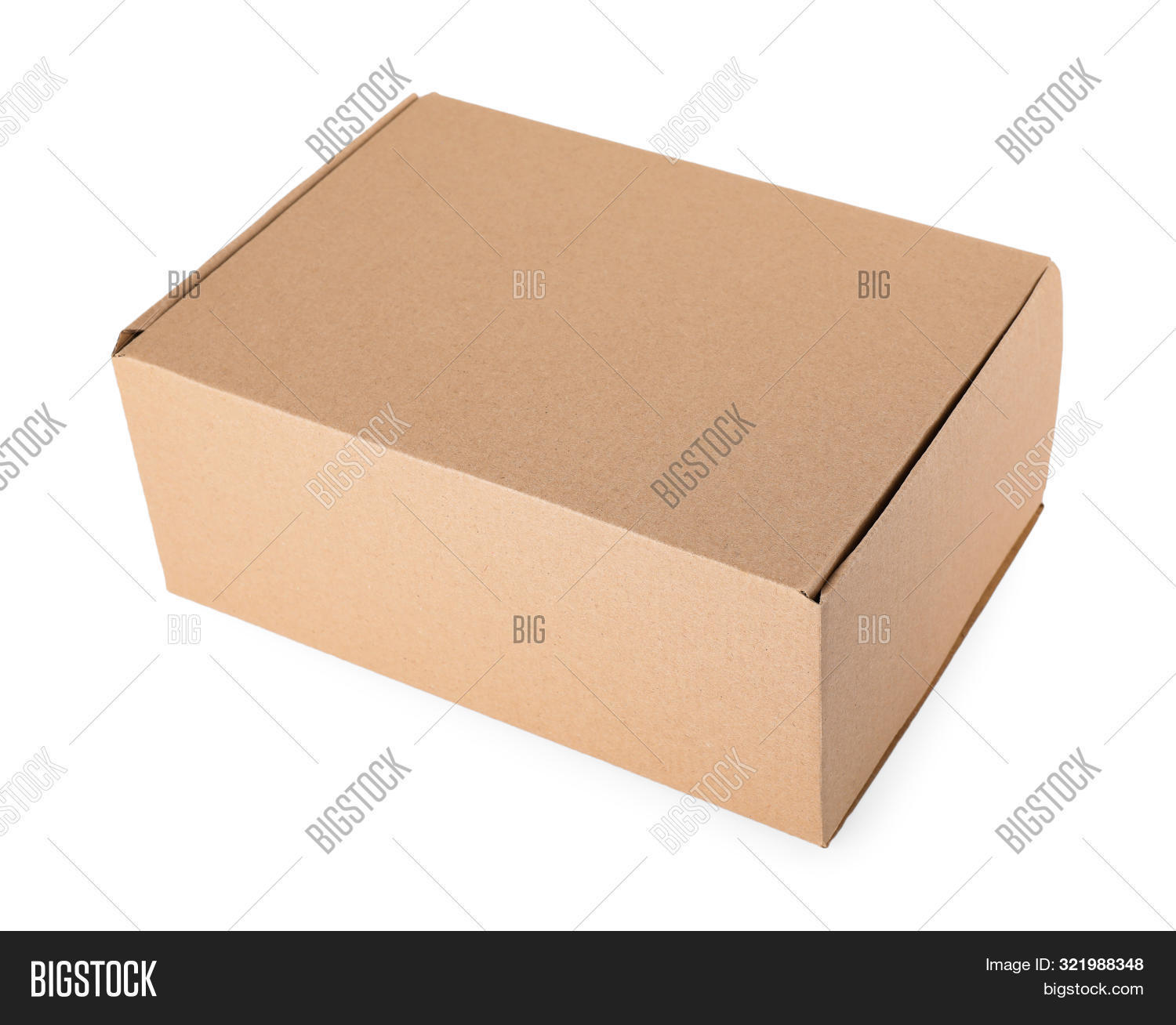 Closed Cardboard Box Image & Photo (Free Trial) | Bigstock