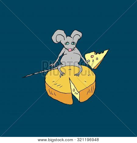 Funny Mouse Cheese - Vector & Photo (Free Trial) | Bigstock