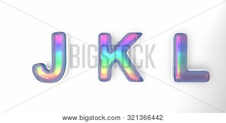3d Text Letter J, K, L Image & Photo (Free Trial) | Bigstock
