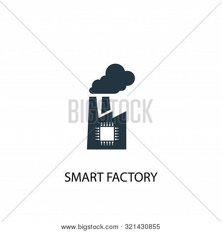 Smart Factory Icon. Vector & Photo (Free Trial) | Bigstock
