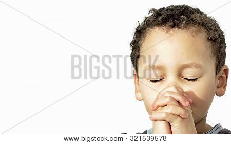Boy Praying God Stock Image & Photo (Free Trial) | Bigstock