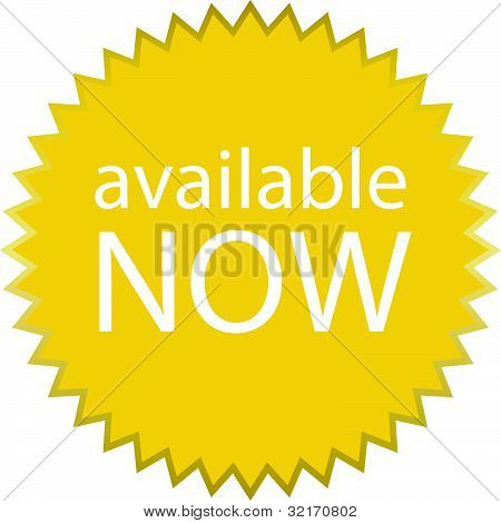 Vector Available Now Vector & Photo (Free Trial) | Bigstock