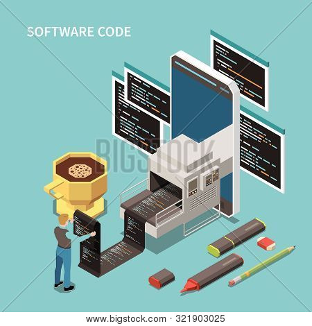 Programming Concept Vector & Photo (Free Trial) | Bigstock
