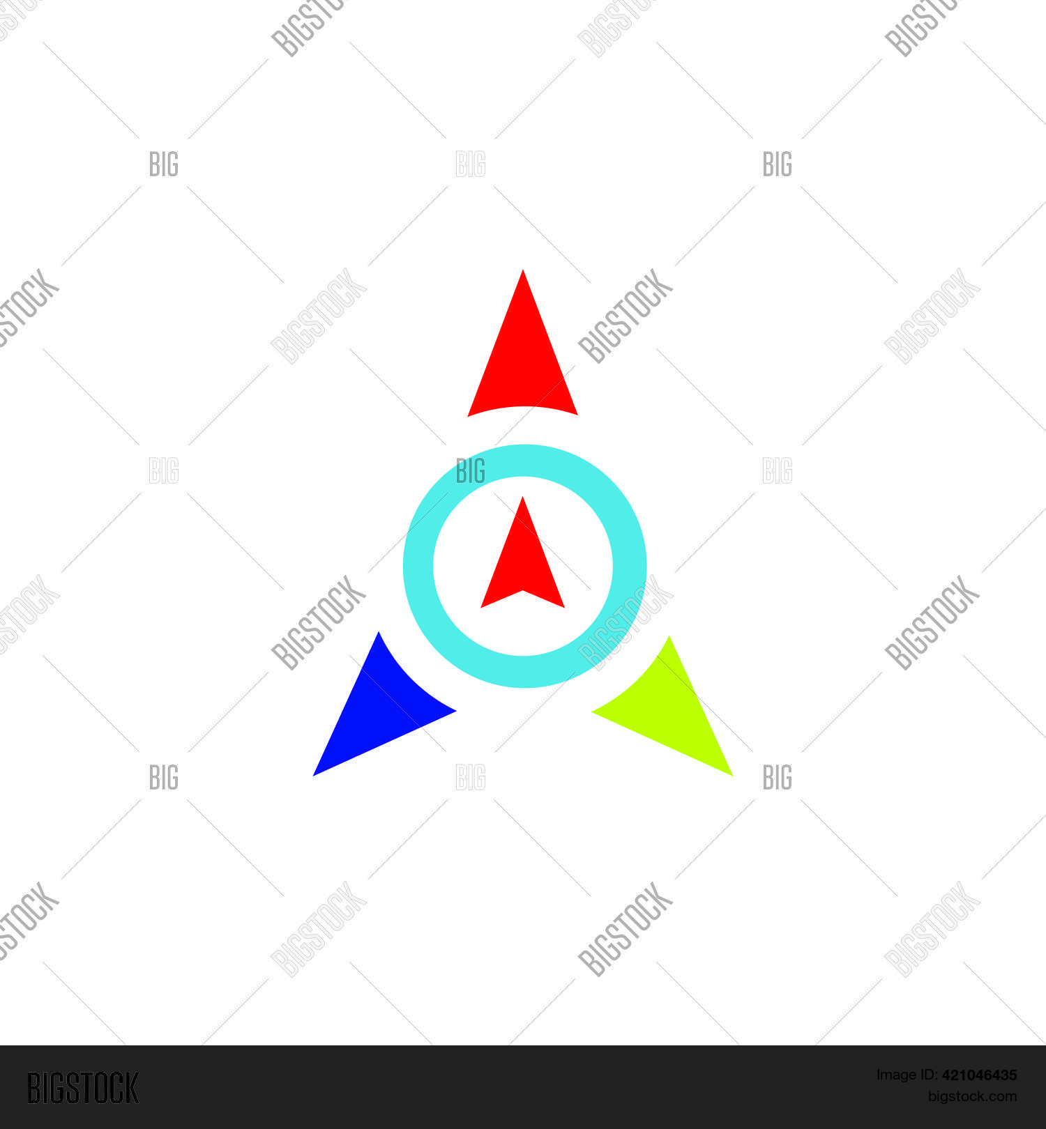 Compass Logo Vector Vector & Photo (Free Trial) | Bigstock