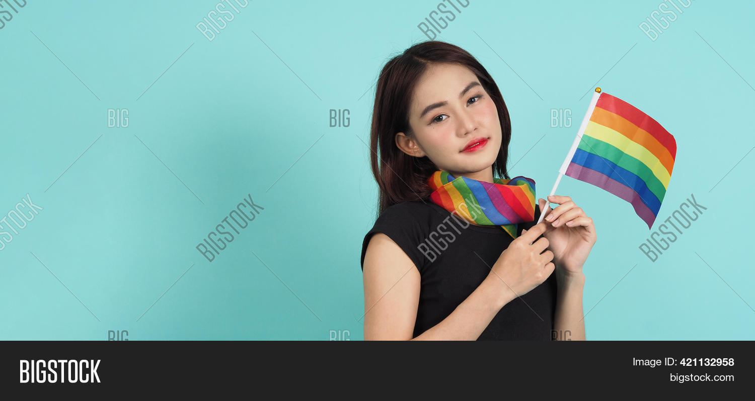 LGBTQ Girl Pride Flag Image & Photo (Free Trial) | Bigstock