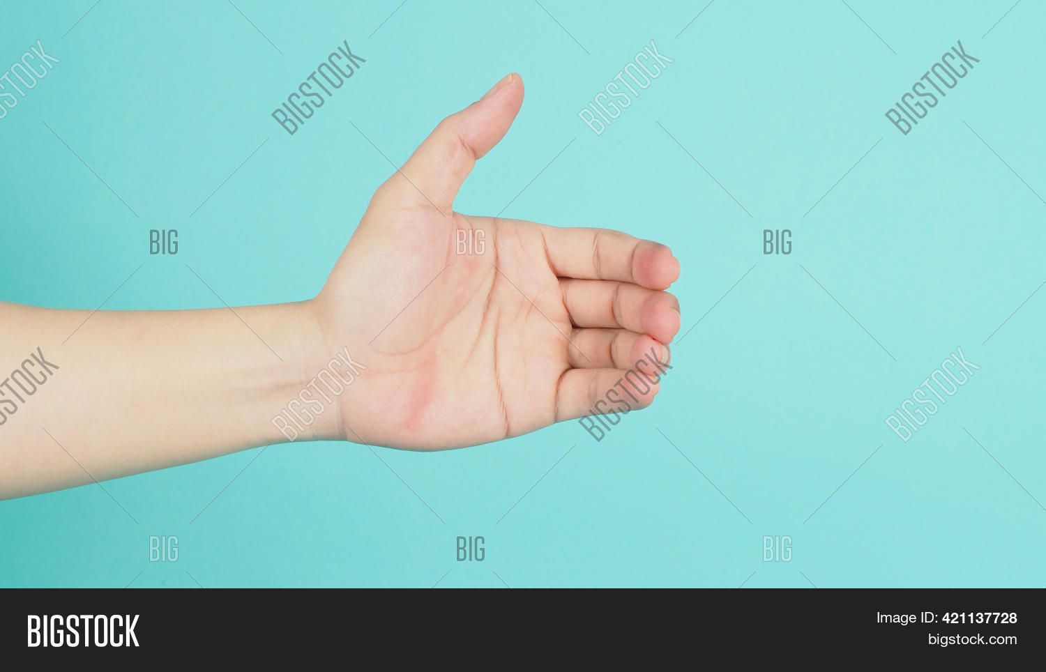 Empty Hand Holding Image & Photo (Free Trial) | Bigstock