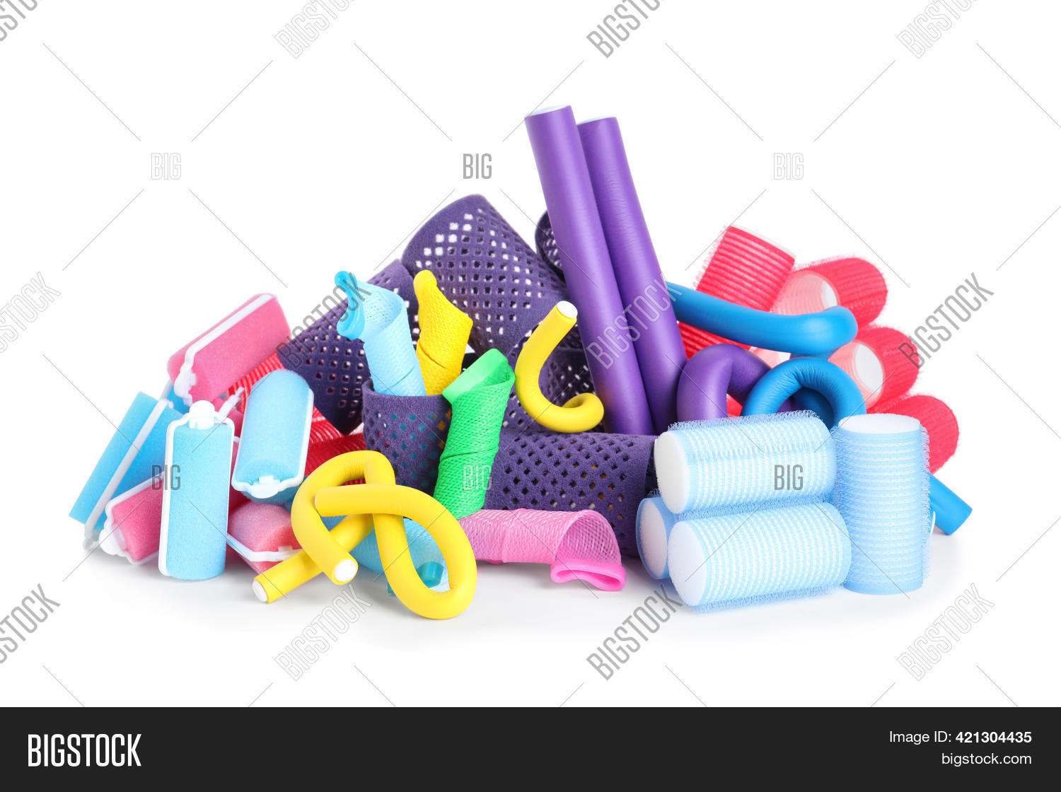 Different Hair Curlers Image & Photo (Free Trial) | Bigstock