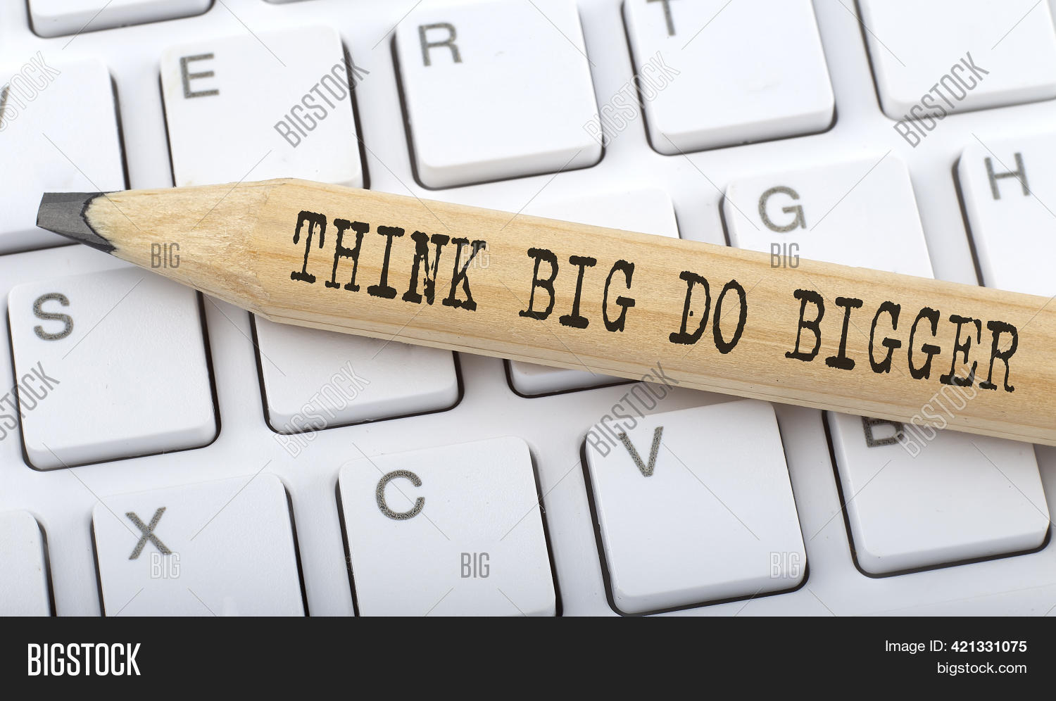Think Big Do Bigger Image & Photo (Free Trial) | Bigstock