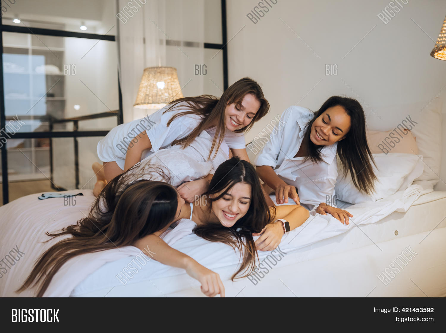 Positive Young Girls Image & Photo (Free Trial) | Bigstock